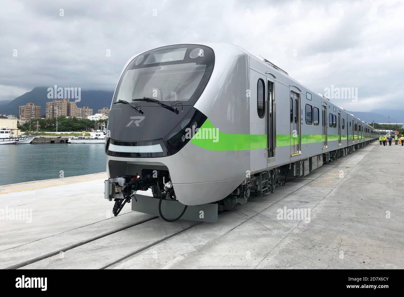 26th Oct, 2020. Hyundai Rotem's electric trains in Taiwan This photo ...
