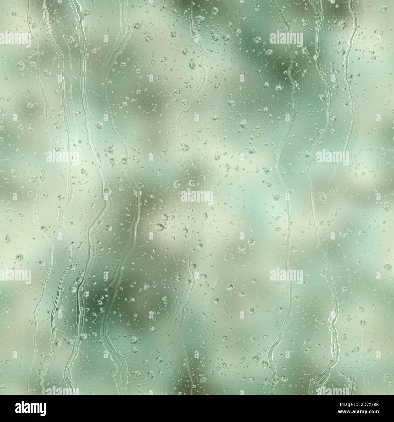 Seamless rain drop water repeat pattern on blur Stock Photo - Alamy