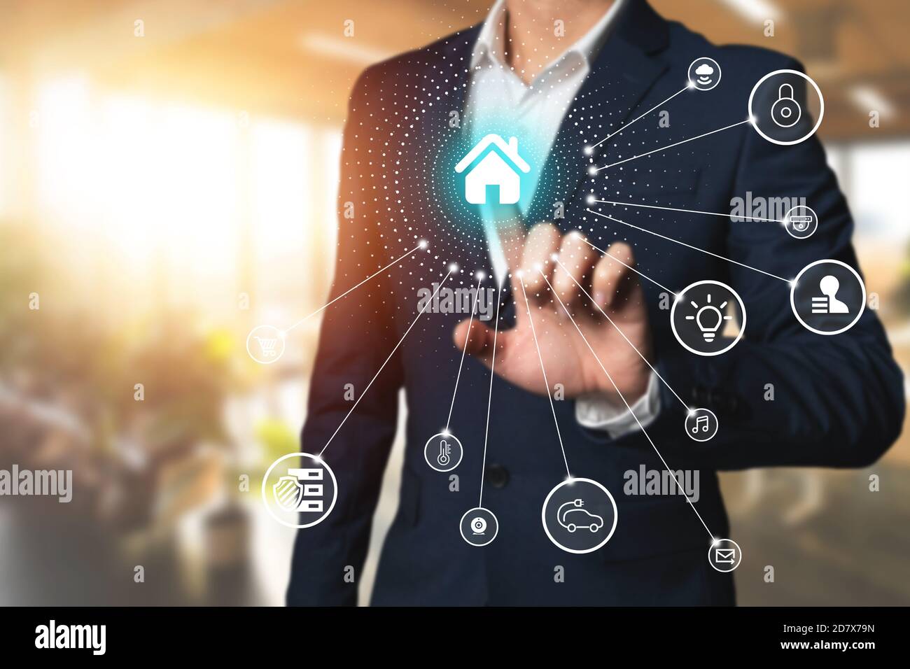 Smart home automation hi-res stock photography and images - Alamy