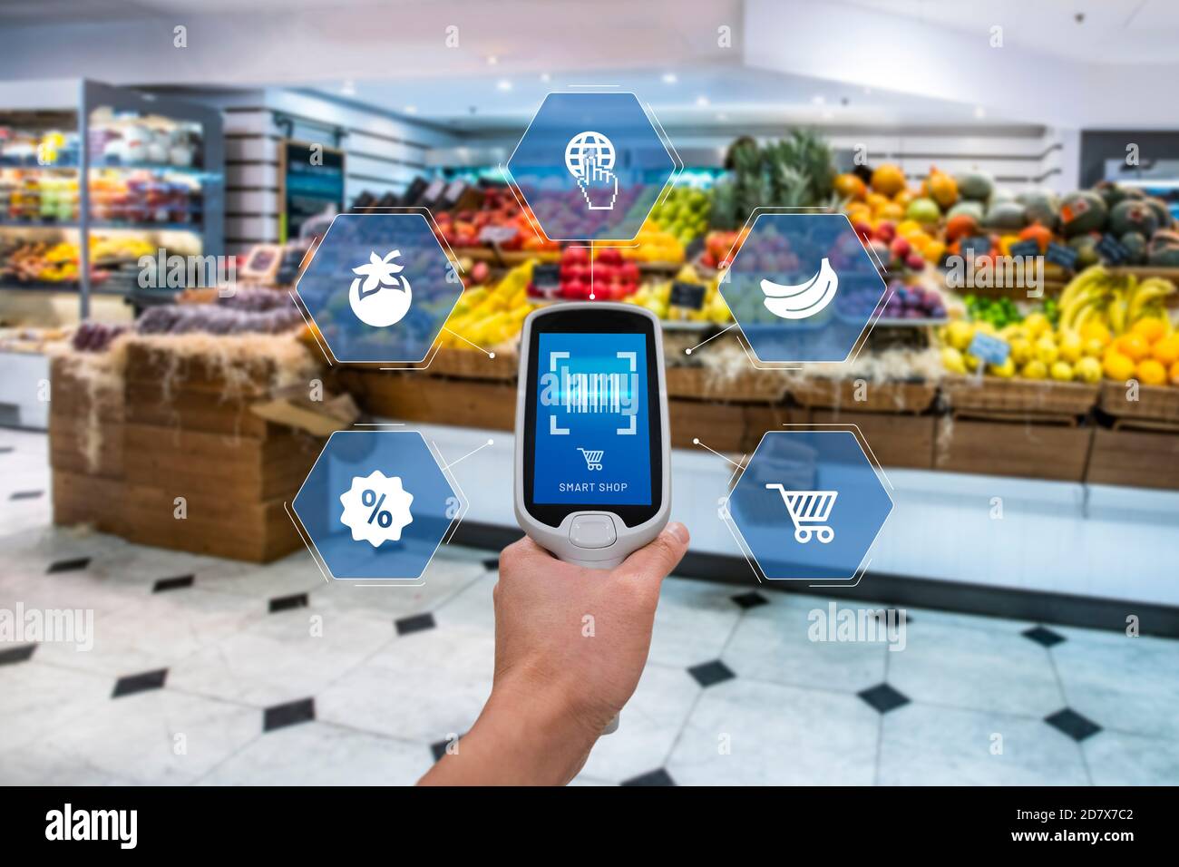 Bag pack supermarket uk hi-res stock photography and images - Alamy