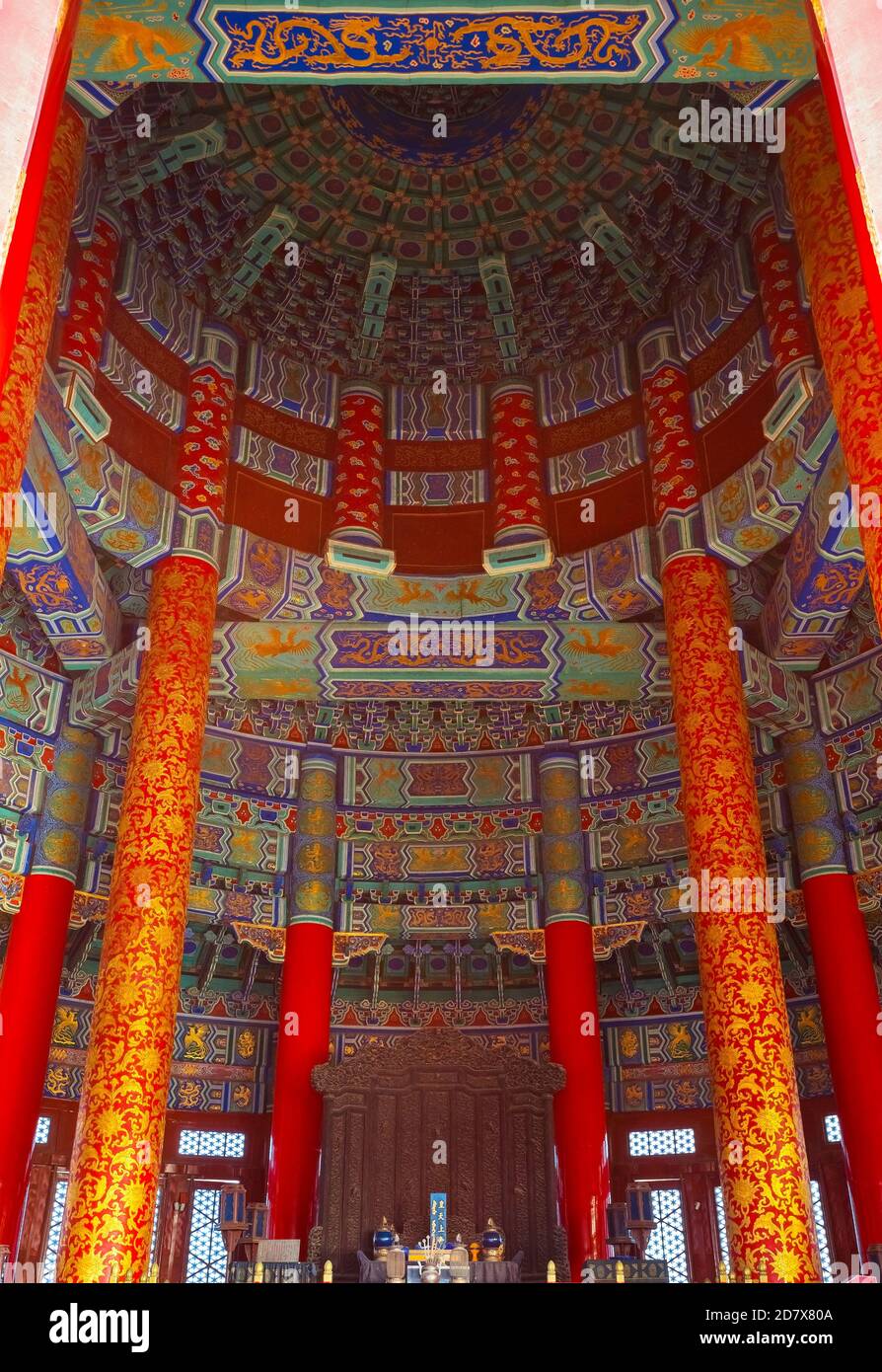 Beijing, China - Jan 10 2020: The Temple of Heaven is an imperial ...