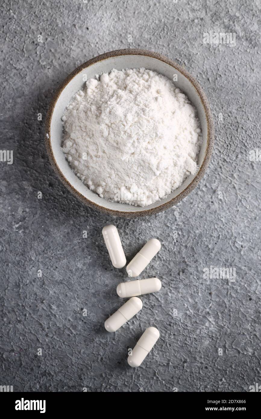 natural organic collagen powder and capsules for beauty and health ...