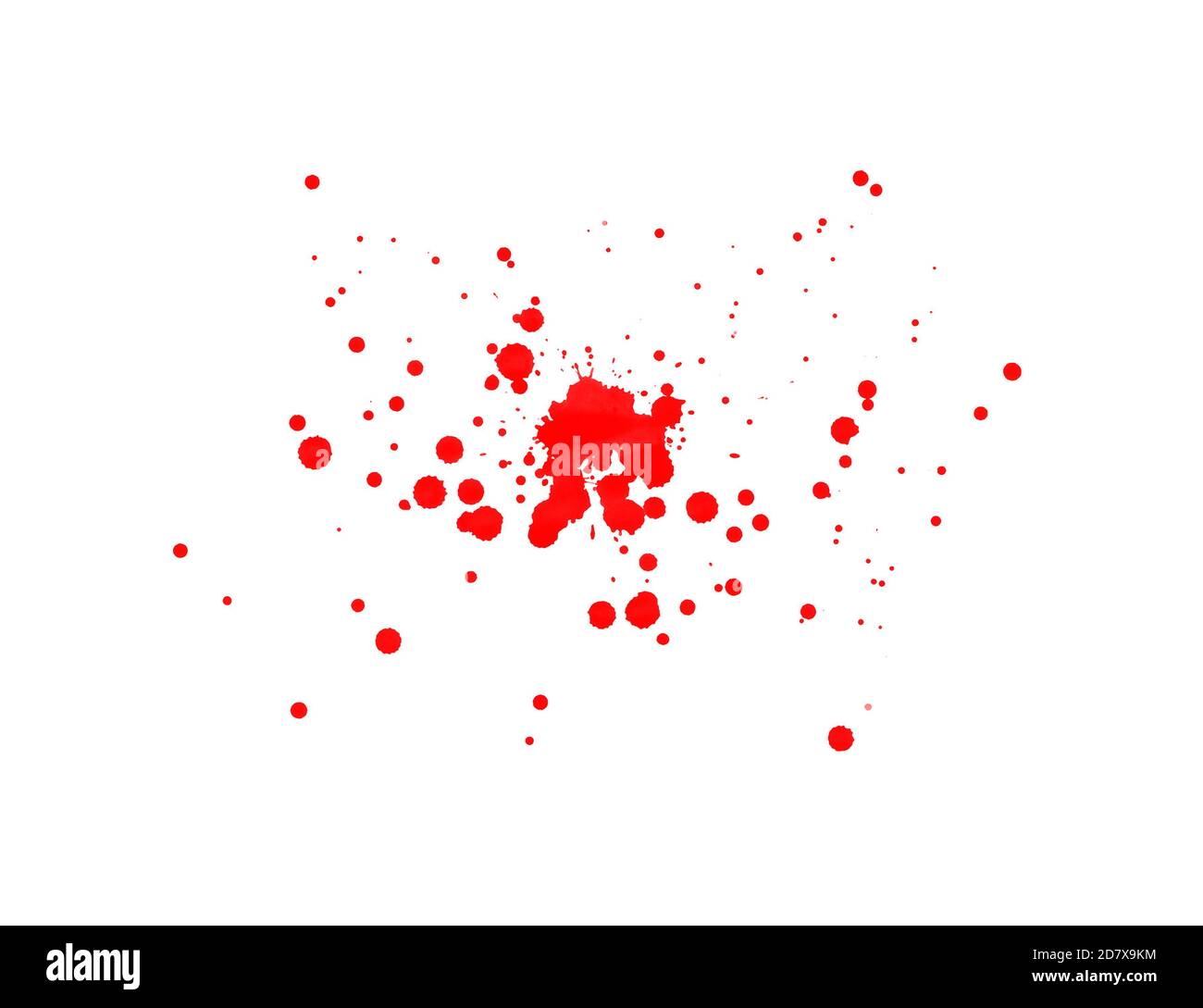 Beautiful red splash brush hi-res stock photography and images - Alamy