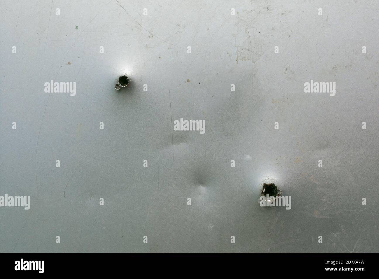 grunge metal background with ragged bullet holes Stock Photo - Alamy