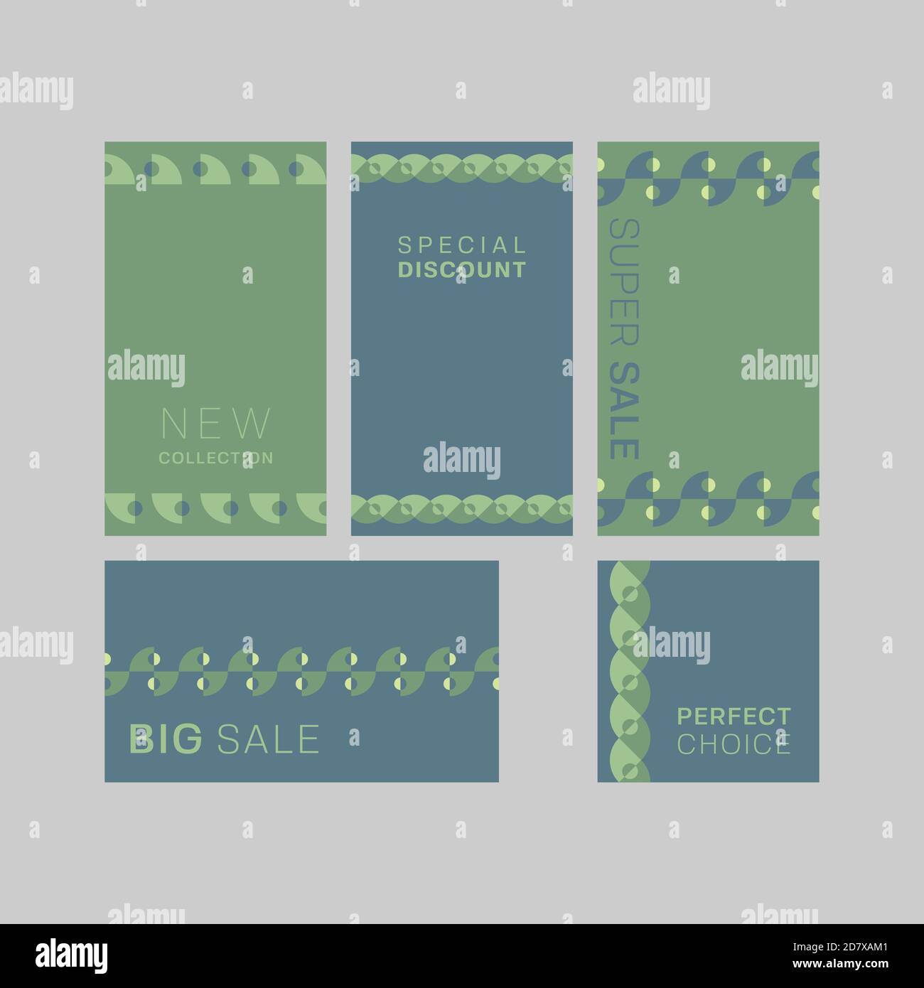 Modern decorative vector frames. Editable design templates for web ...