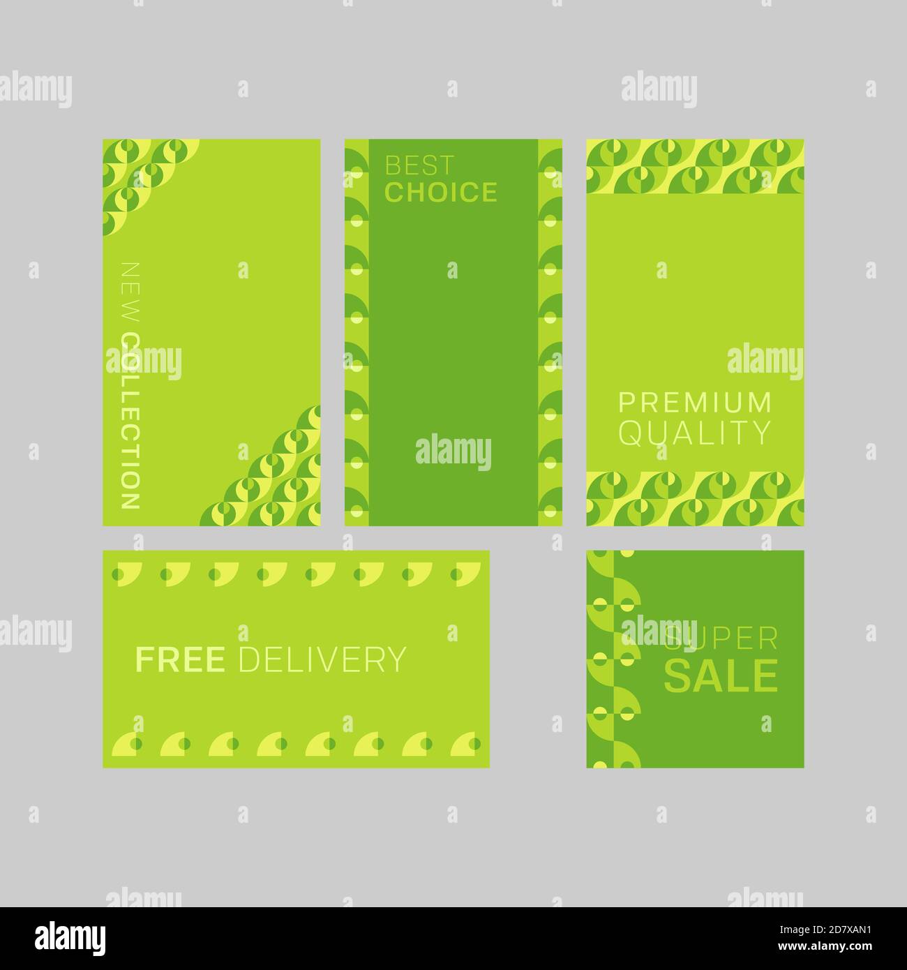 Modern decorative vector frames. Editable design templates for web ...