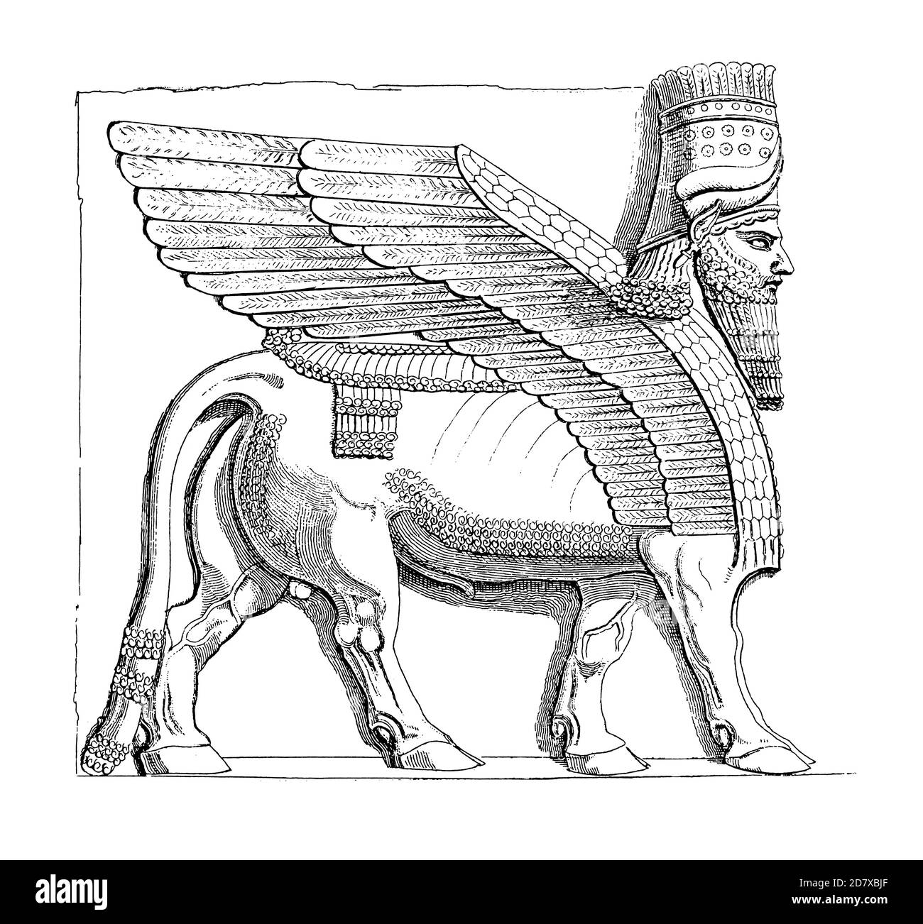 Ancient assyrian artwork Cut Out Stock Images & Pictures - Alamy