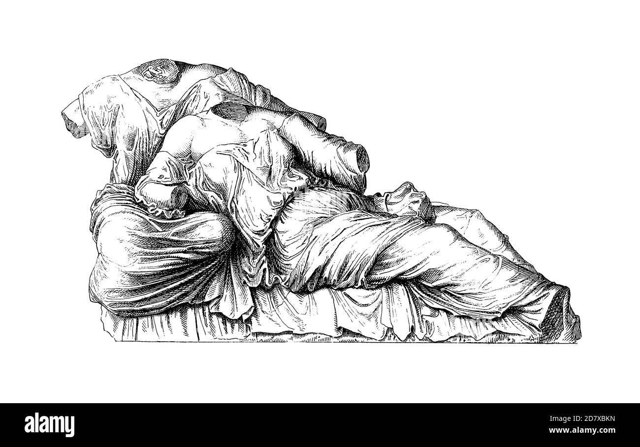 Parthenon sculpture athena Cut Out Stock Images & Pictures - Alamy