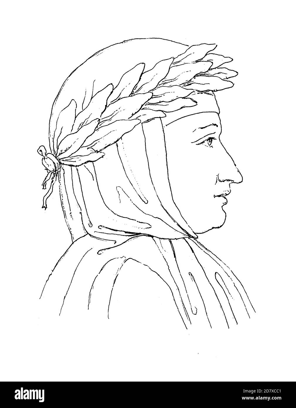 Francesco petrarca petrarch portrait Cut Out Stock Images & Pictures ...