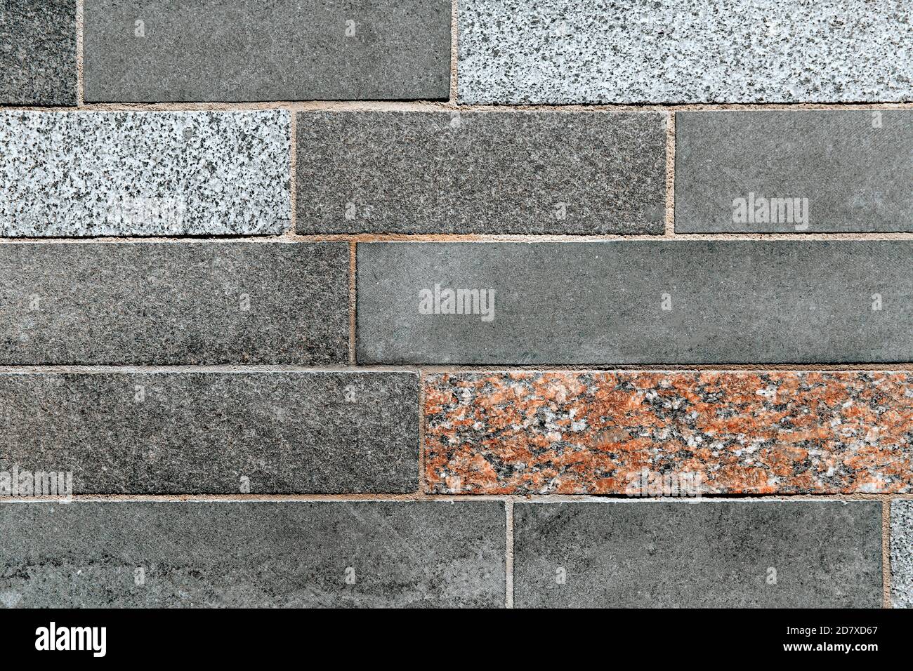 Luxurious wall cladding with granite tiles. Background Stock Photo - Alamy
