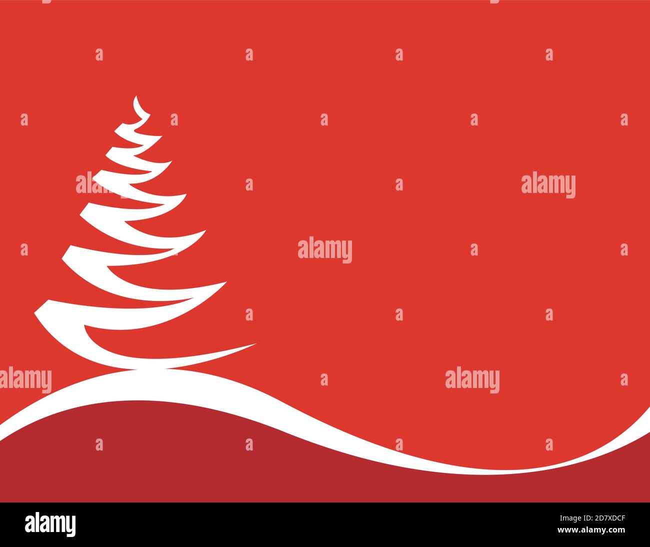 Christmas background with tree Stock Vector Image & Art - Alamy