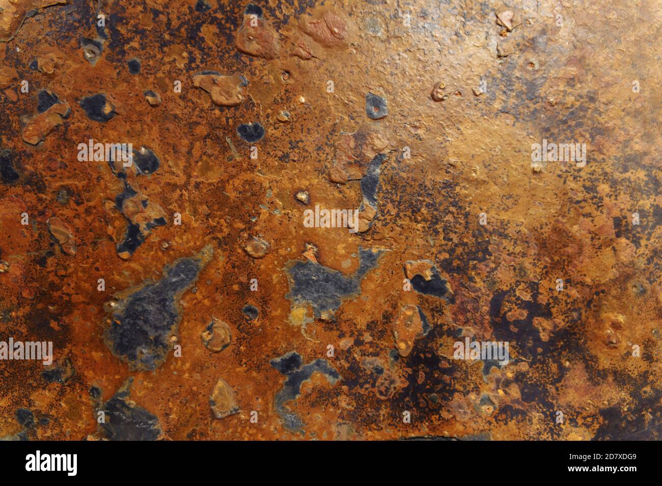 Shabby rusty background. Damaged orange painted cement wall. Rust ...