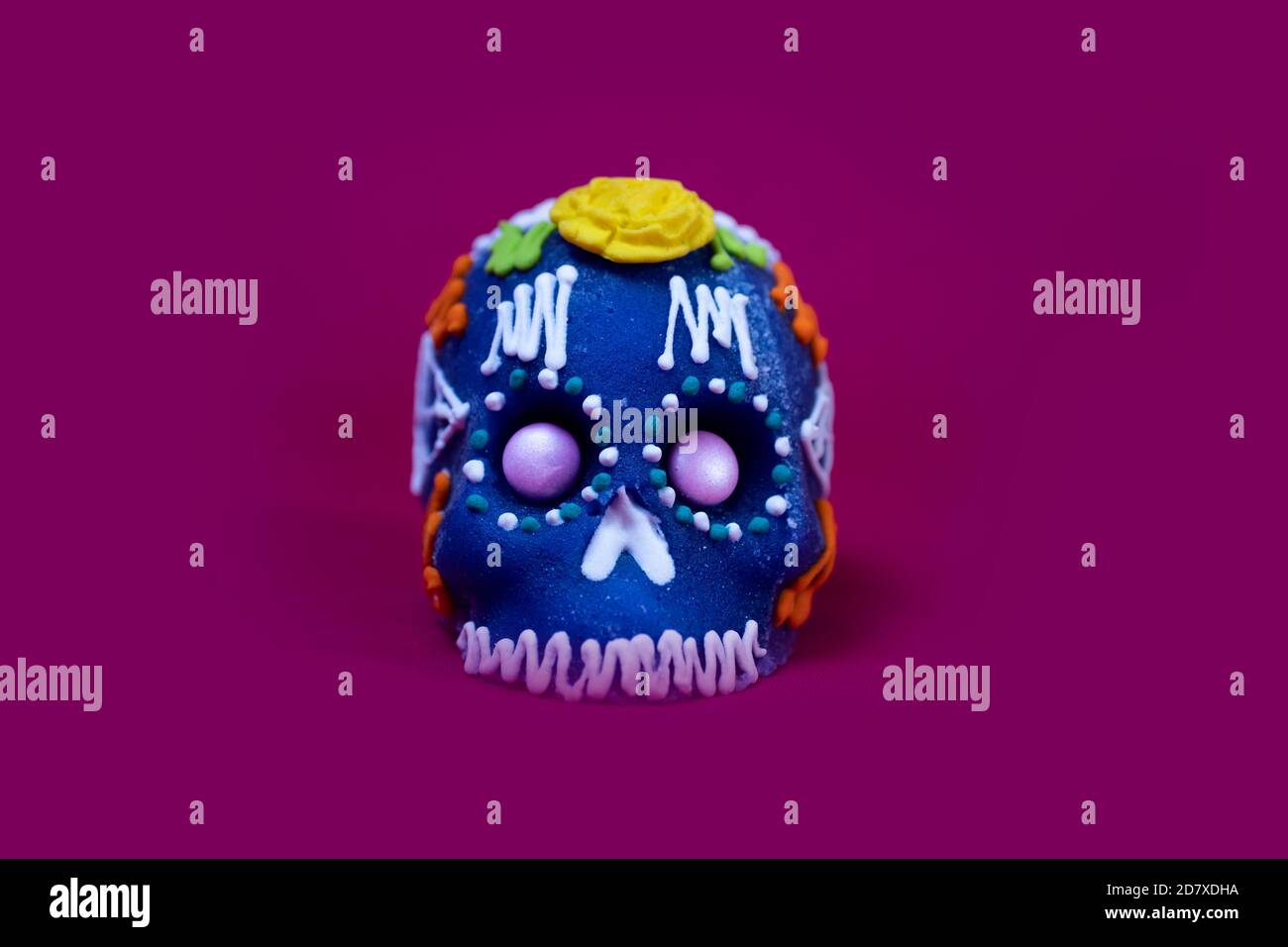 ugar skull for the day of the dead Stock Photo - Alamy