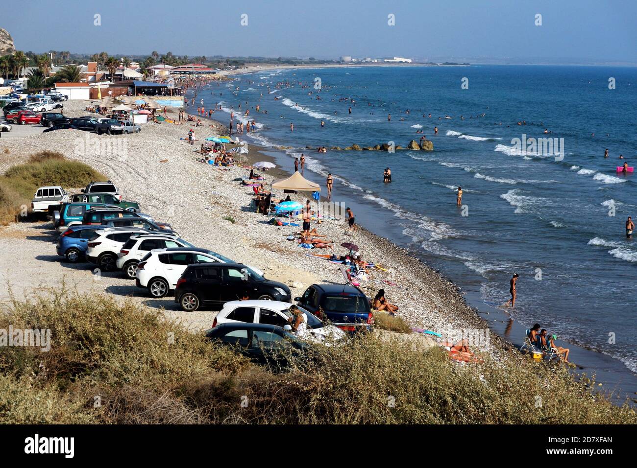 Kourion Beach in Limassol, Cyprus Stock Photo - Alamy