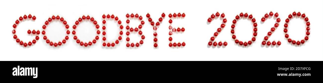 Goodbye 2020 Cut Out Stock Images & Pictures - Alamy