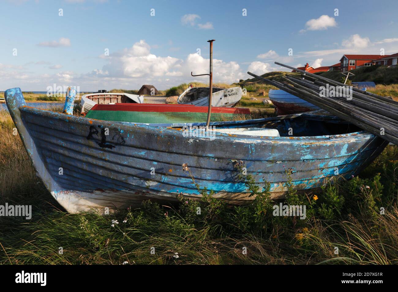 Fishing boats dansk hi-res stock photography and images - Alamy