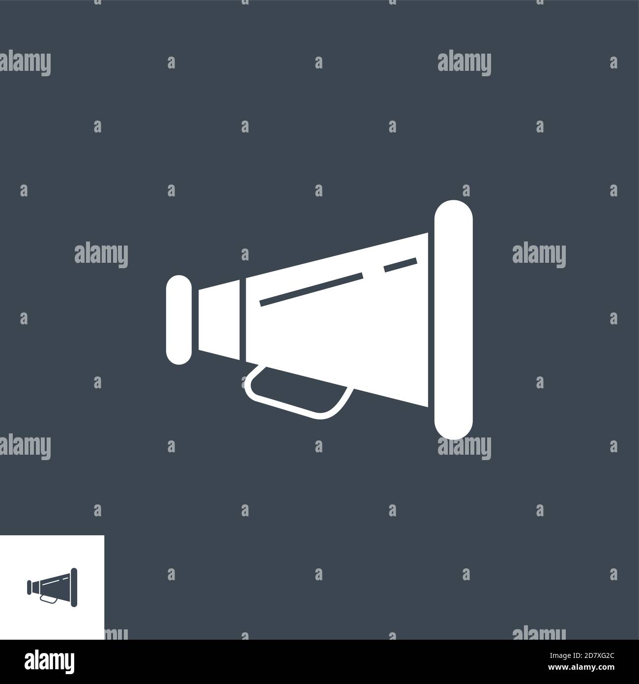 Loud Speaker related vector glyph icon Stock Vector Image & Art - Alamy