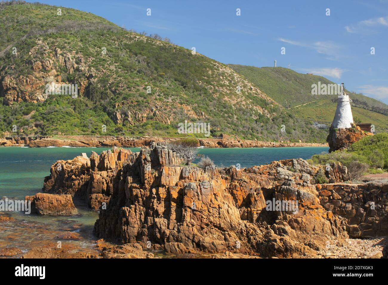 Beautiful sea at Knysna, South Africa Stock Photo - Alamy