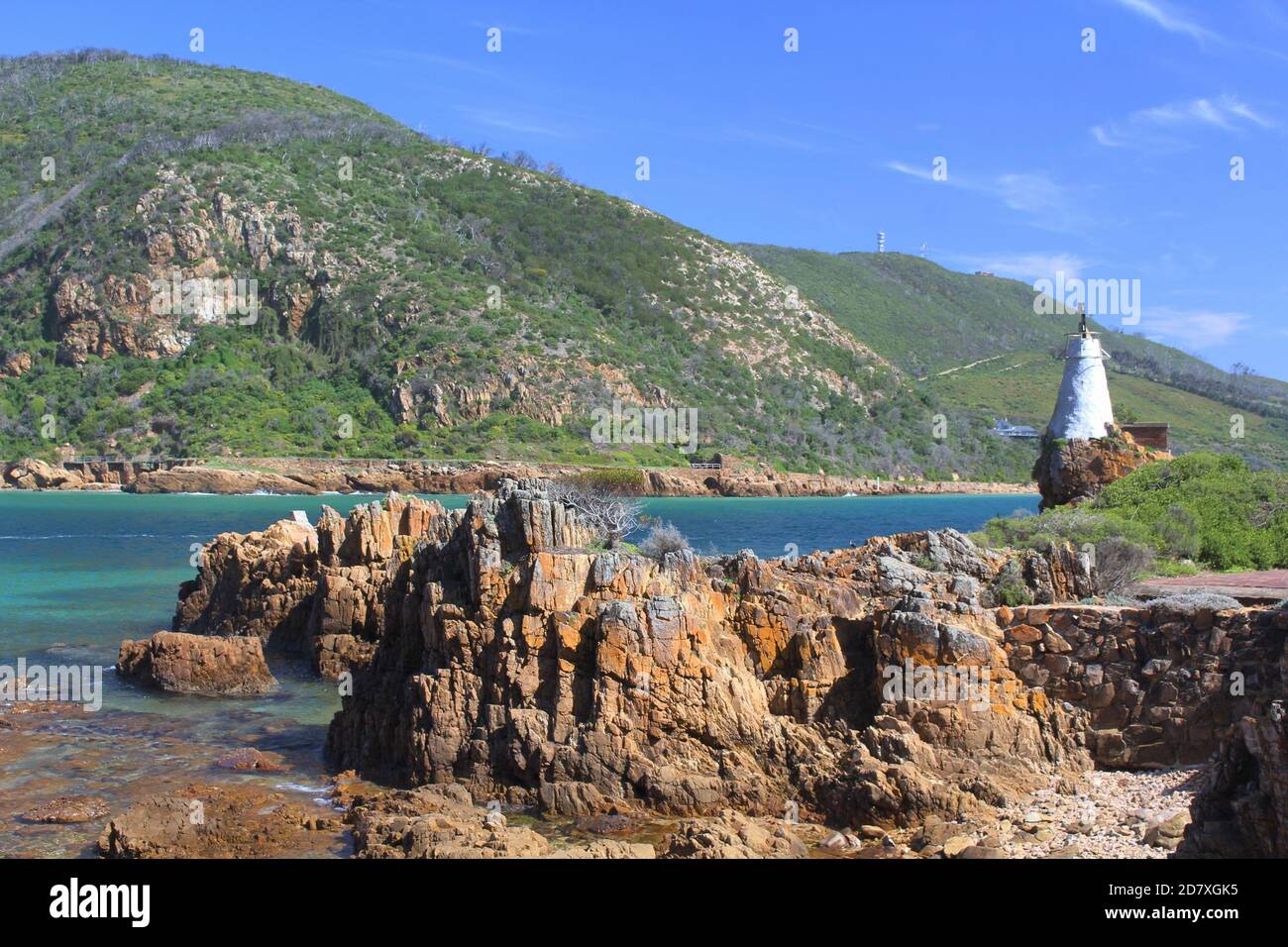 Beautiful sea at Knysna, South Africa Stock Photo - Alamy