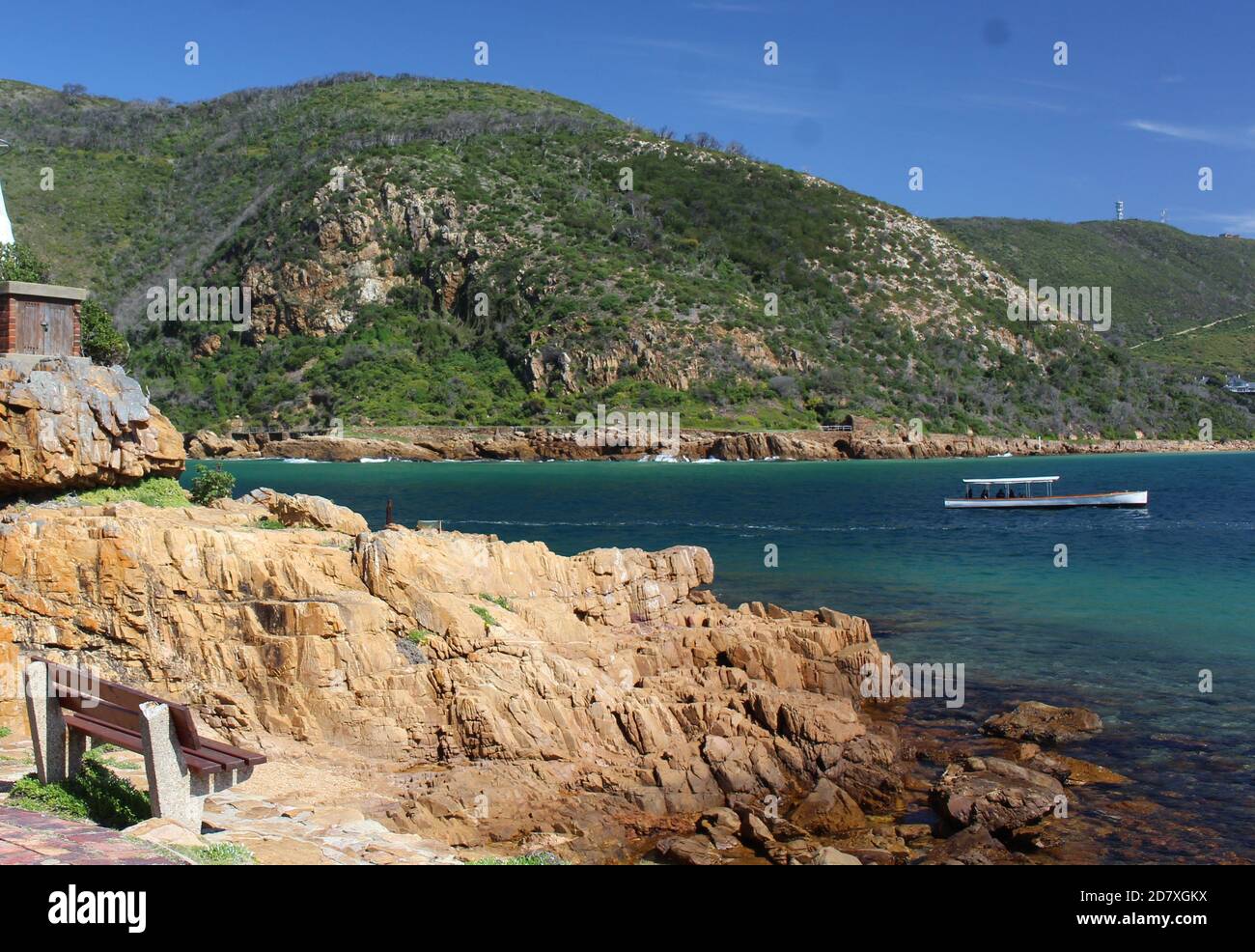 Beautiful sea at Knysna, South Africa Stock Photo - Alamy