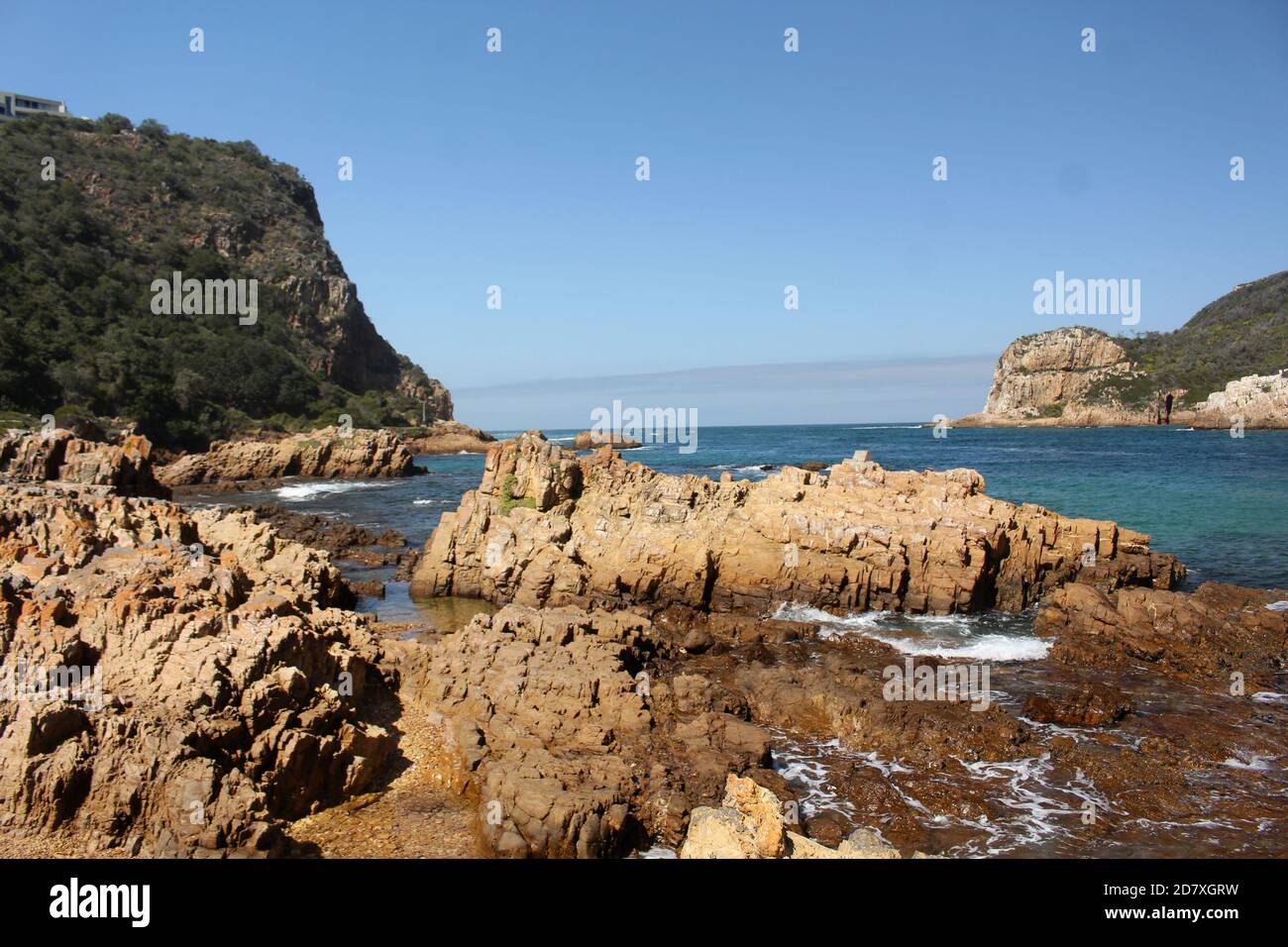 Beautiful sea at Knysna, South Africa Stock Photo - Alamy