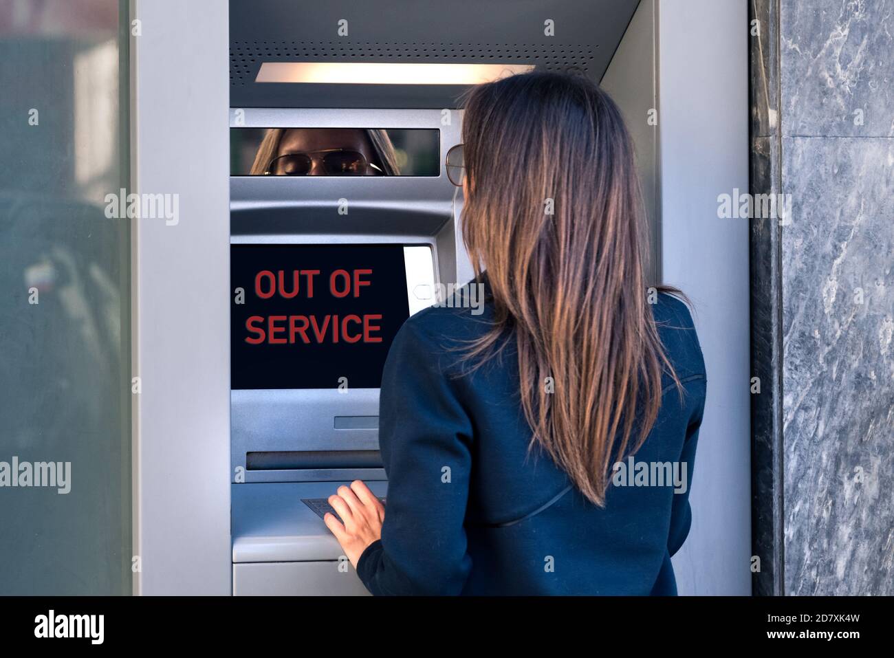 Atm out of service hi-res stock photography and images - Alamy