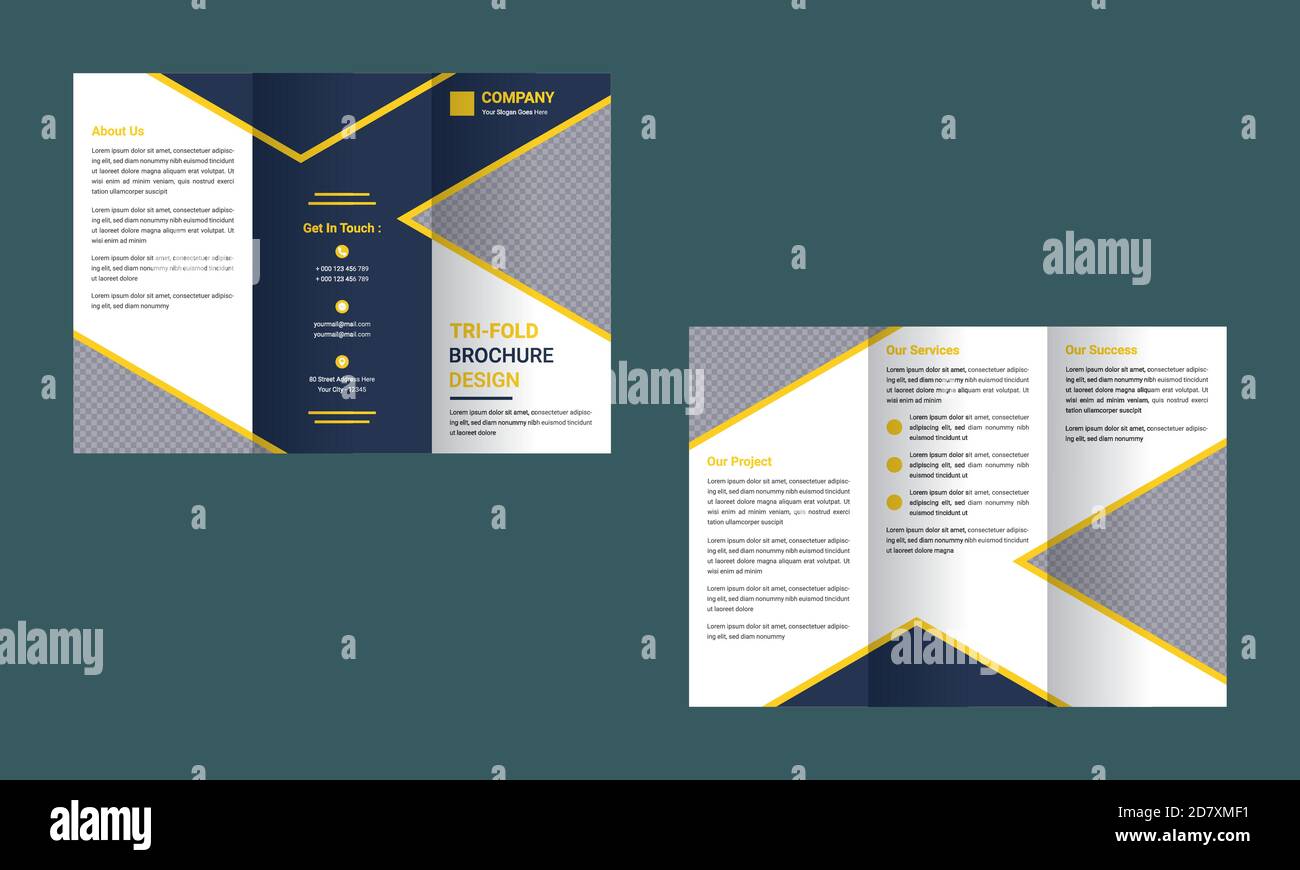 Tri Fold Brochure Design Samples
