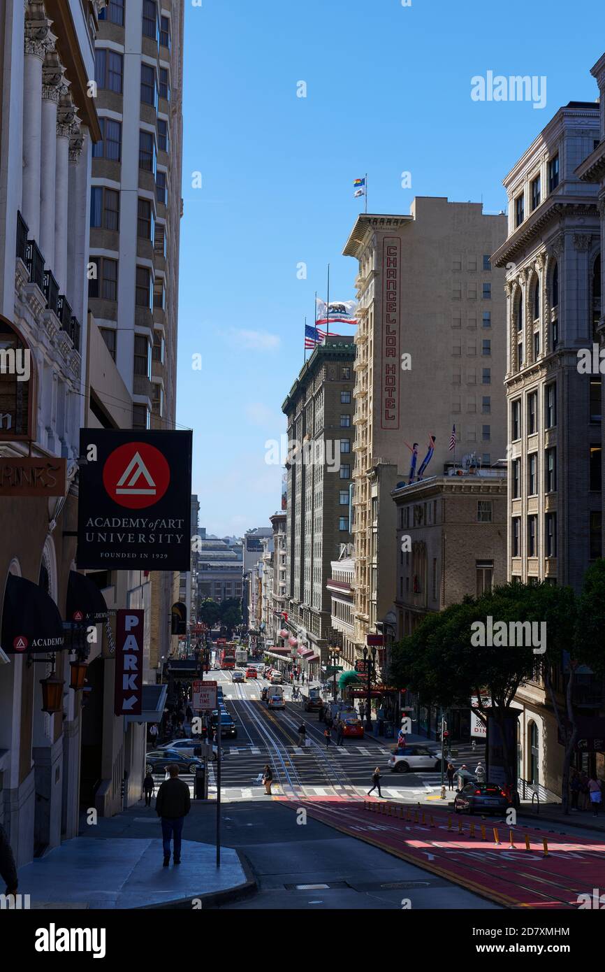 Commercial District, San Francisco, California, USA Stock Photo - Alamy