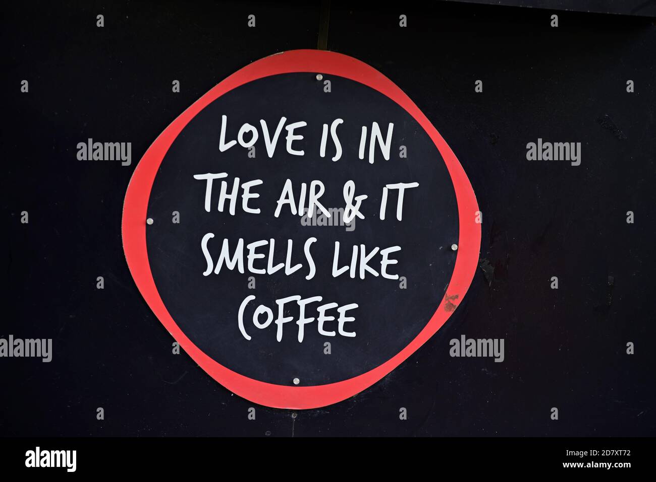 Cafe stall sign hi-res stock photography and images - Alamy