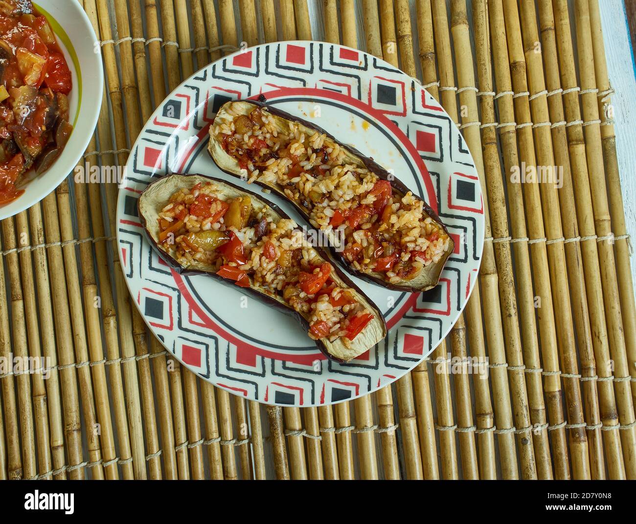 Melitzanes papoutsakia, Greek Baked Eggplant, gluten free Mediterranean ...