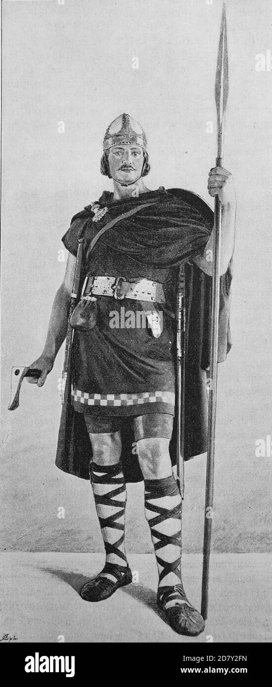 Frankish warrior hi-res stock photography and images - Alamy