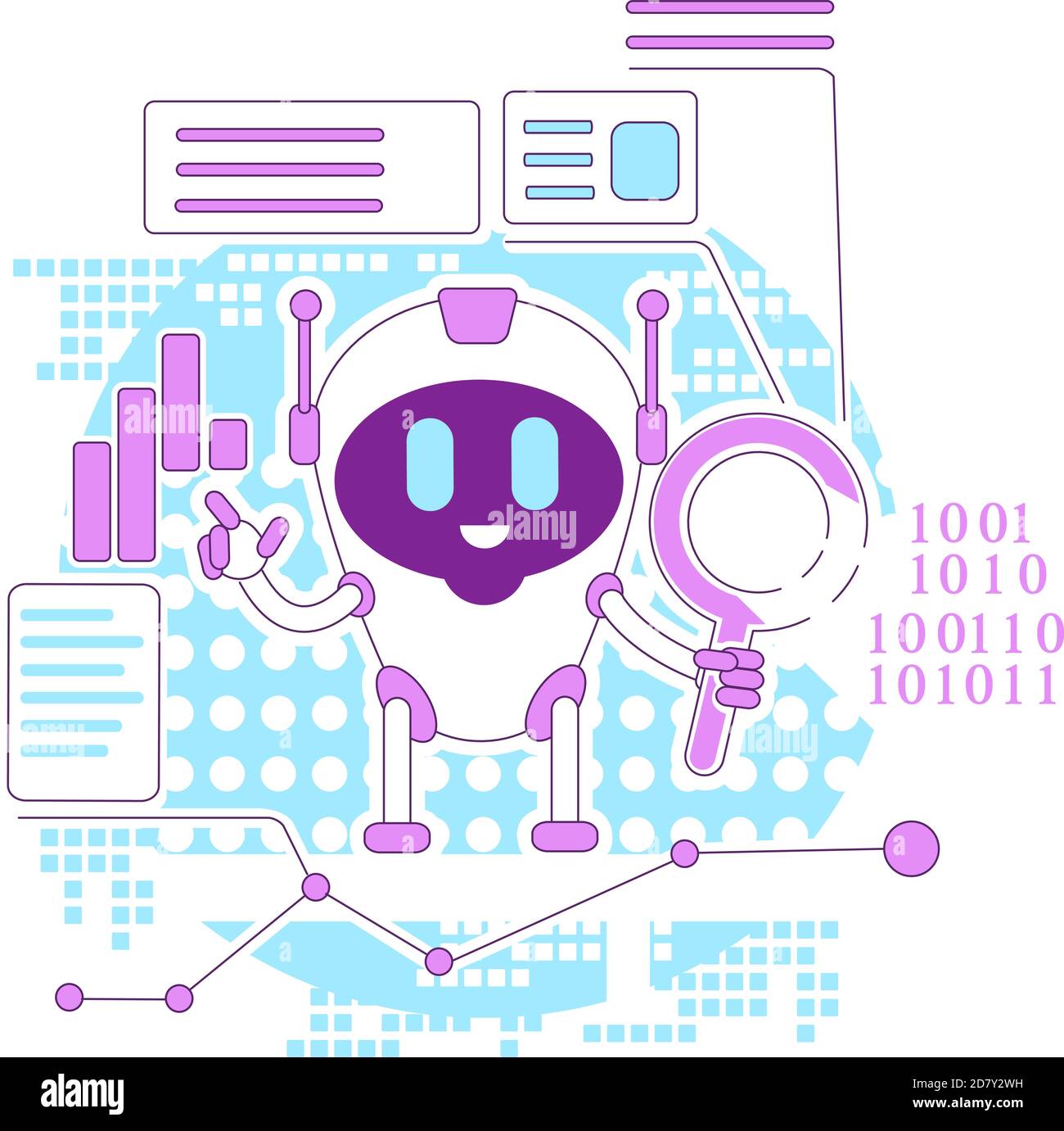 Artificial general intelligence background Cut Out Stock Images ...