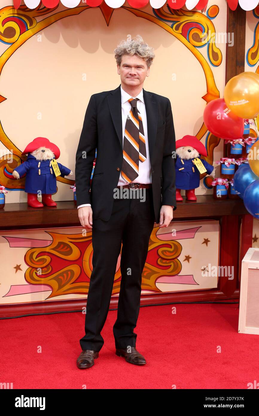 Simon Farnaby attends the 'Paddington 2' premiere at BFI Southbank on ...