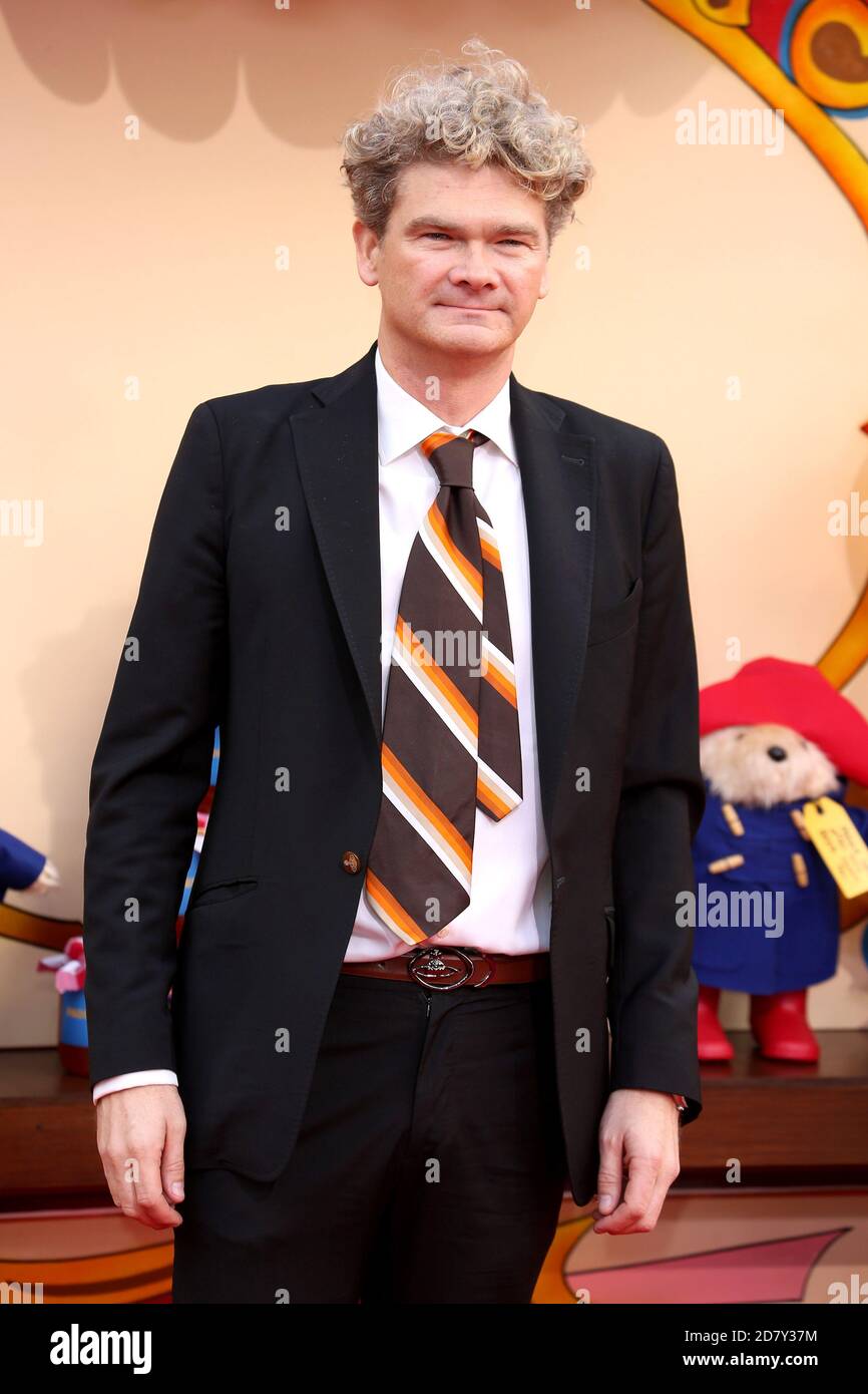 Simon Farnaby attends the 'Paddington 2' premiere at BFI Southbank on ...