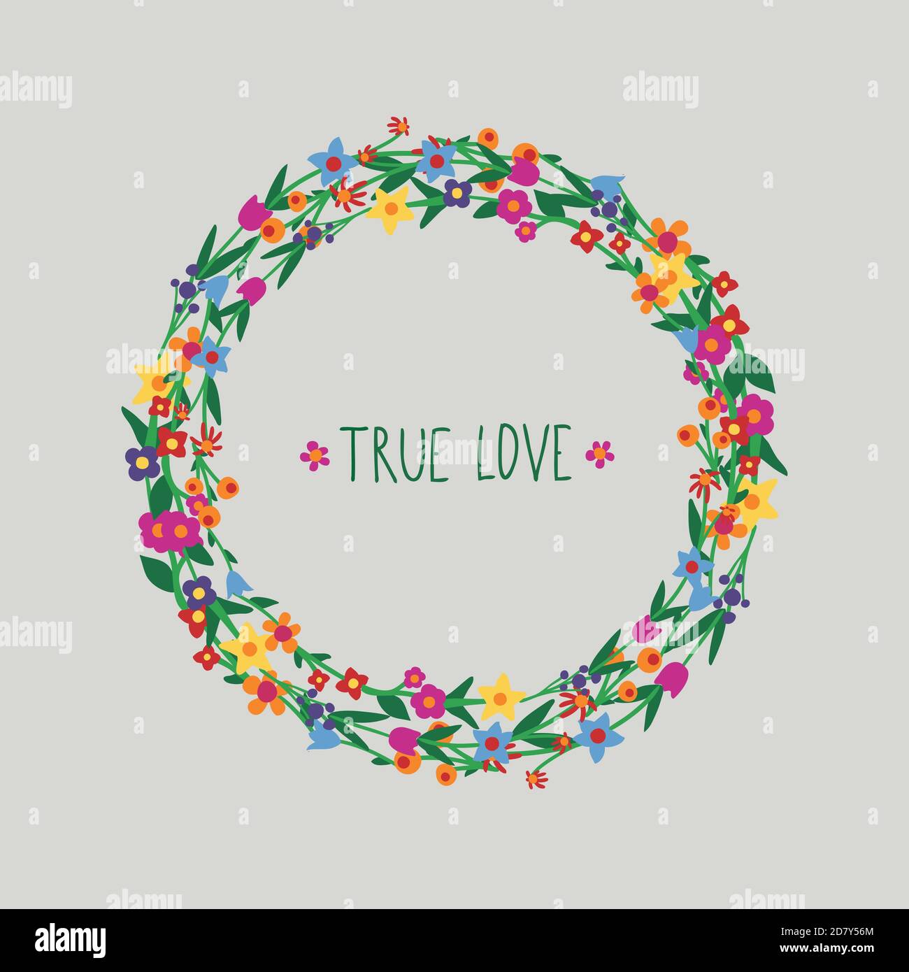 floral background - round Stock Vector Image & Art - Alamy