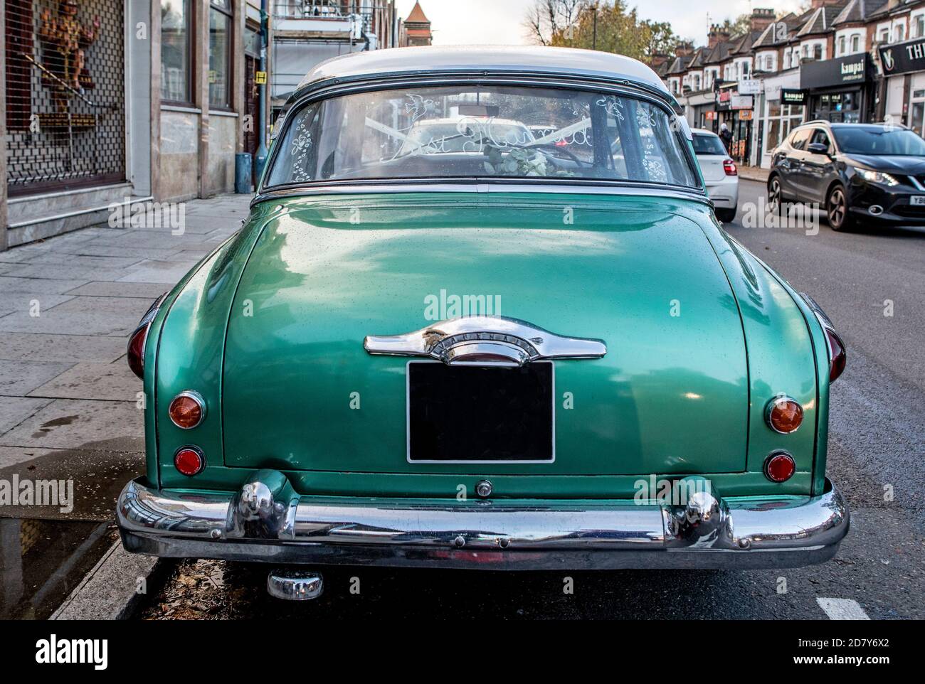 A 1957 Vauxhall Wyvern Classic Car London UK Stock Photo - Alamy