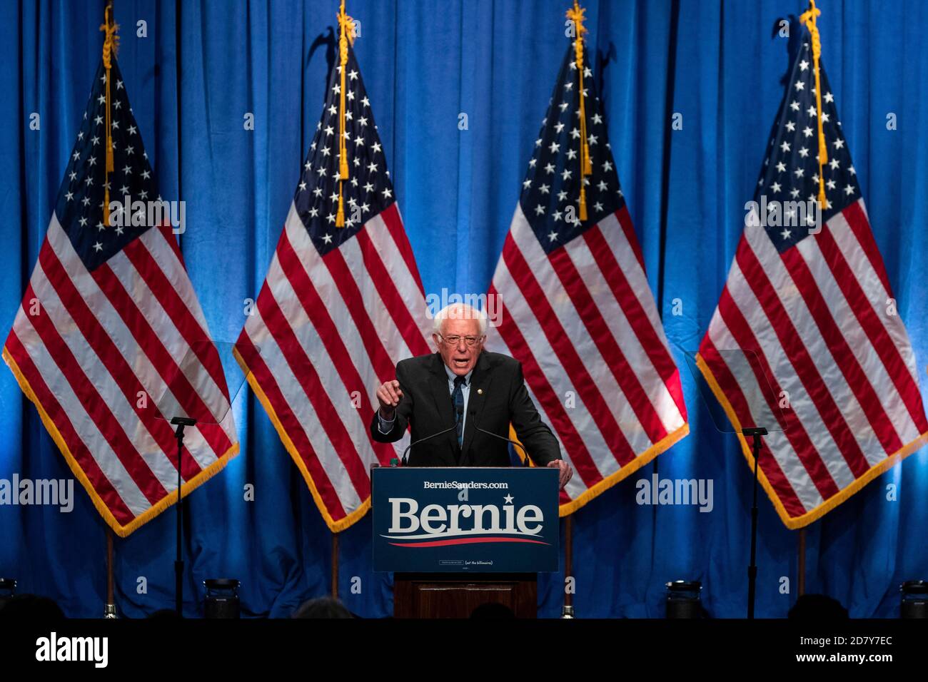 2020 candidate for U.S. President, Senator Bernie Sanders, I-V.T ...