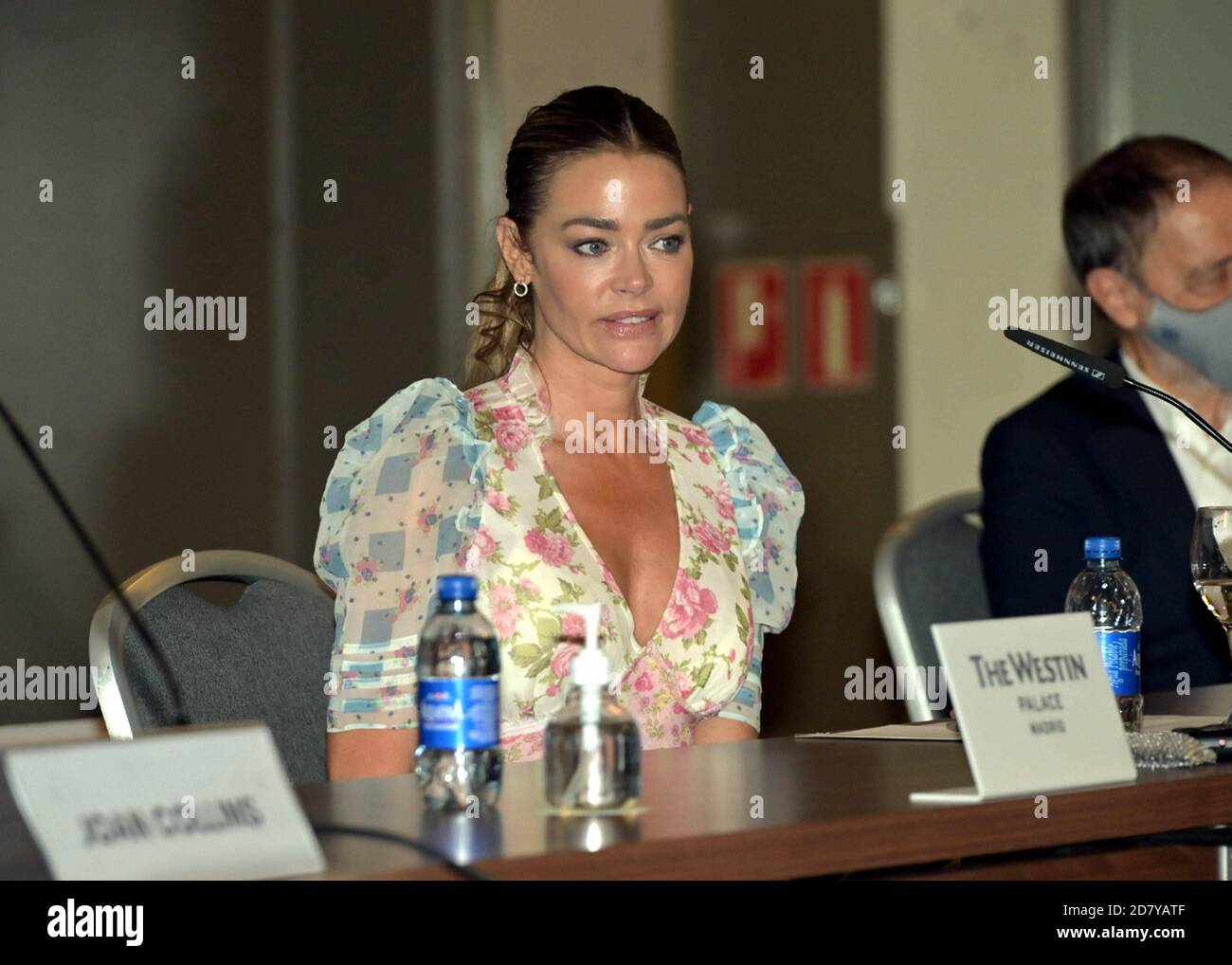 Madrid, Spain. 26th Oct, 2020. Actress Denise Richards during promotion ...