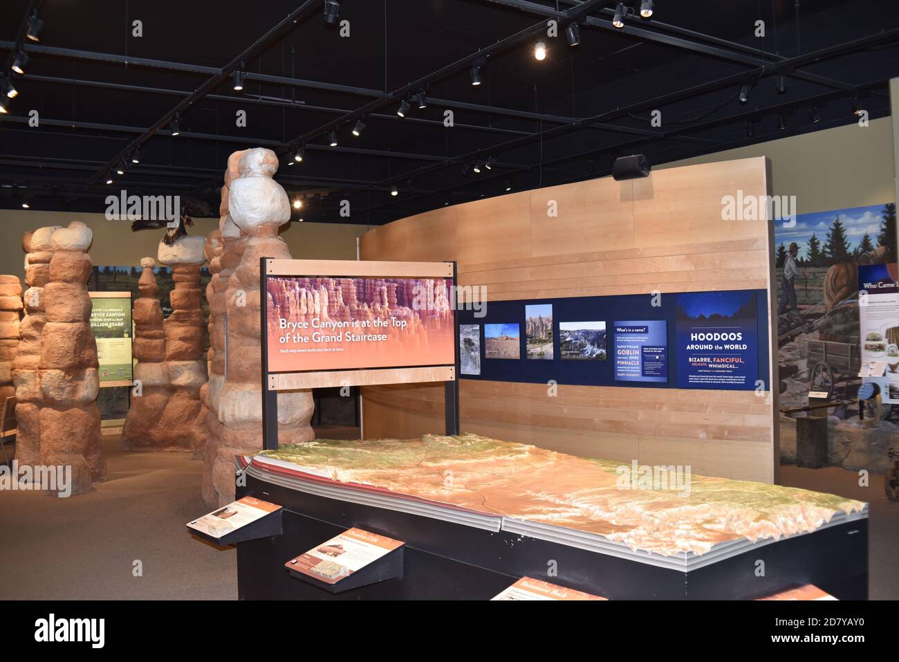 Bryce Canyon National Park, UT., U.S.A. 8/15/2020. The visitor center ...