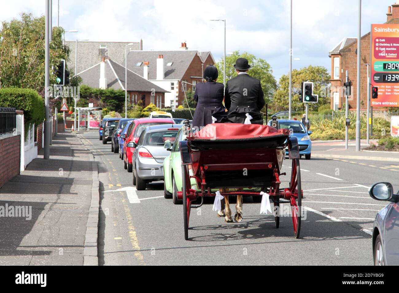 Main road out ayr hi-res stock photography and images - Alamy