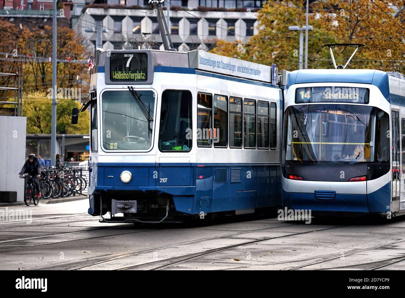 Strassenbahn der Stadt Zürich - Züri Tram - Streetcar of Zuerich ...