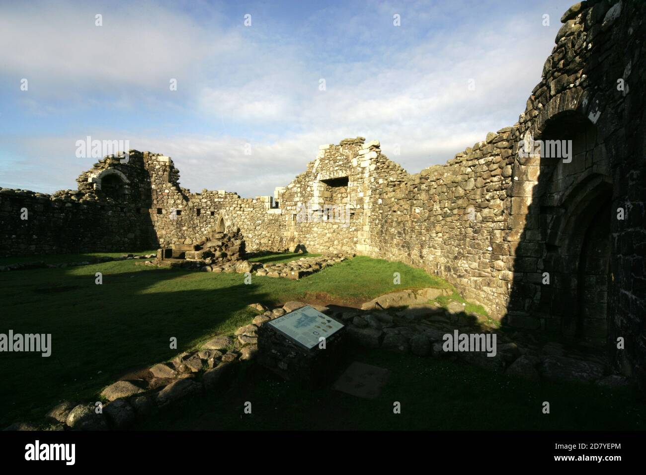 Loch Doon Castle, Dumfries & Galloway Scotland, UK. Loch Doon Castle ...