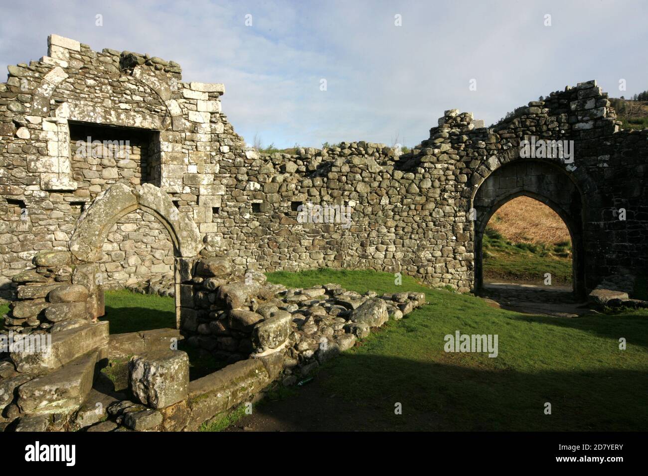 Loch Doon Castle, Dumfries & Galloway Scotland, UK. Loch Doon Castle ...