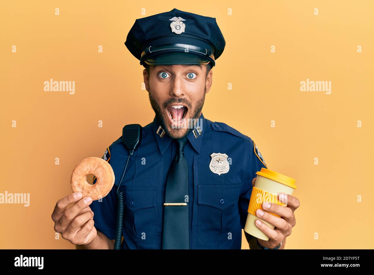 Police Eating
