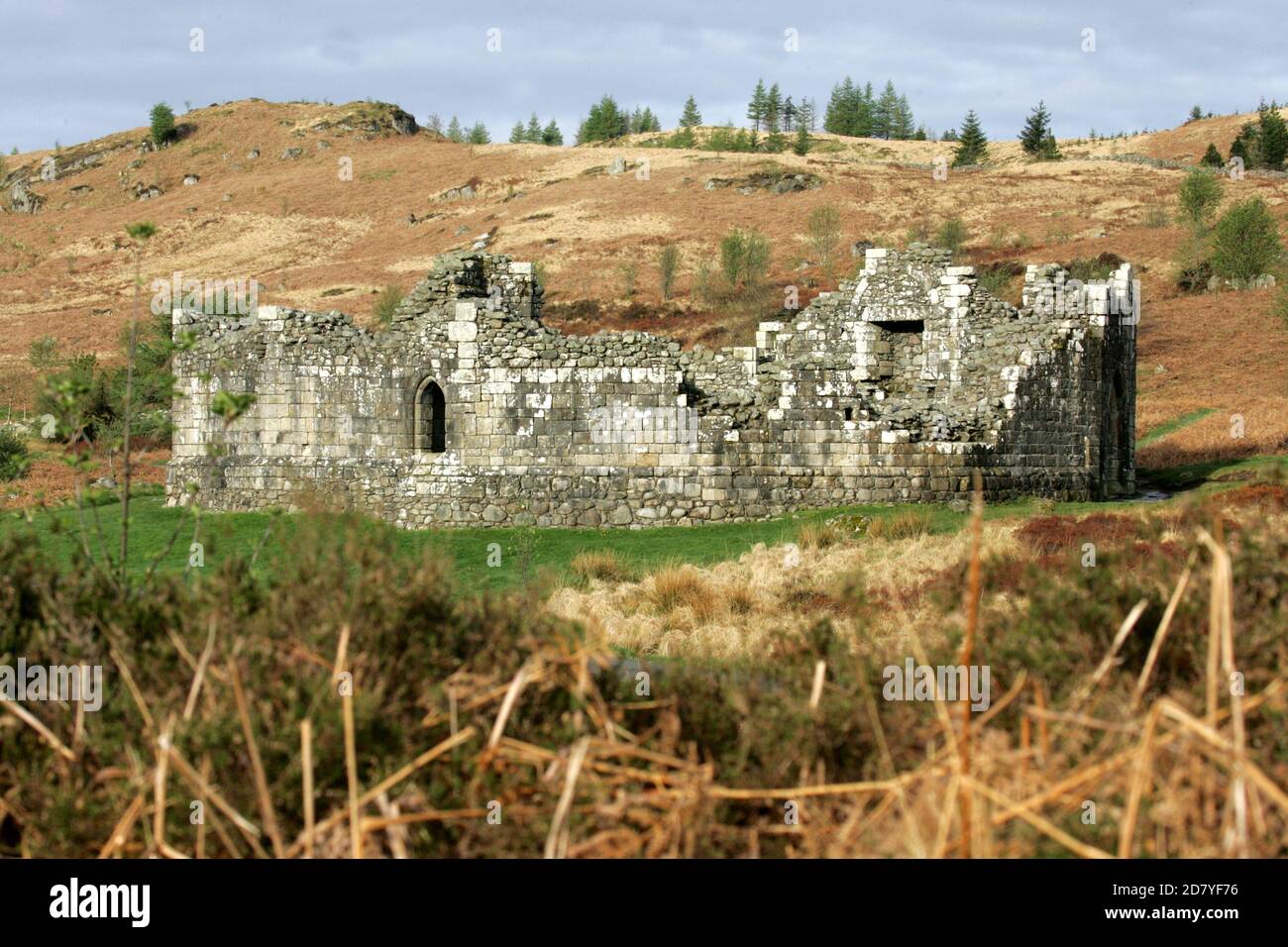 Loch Doon Castle, Dumfries & Galloway Scotland, UK. Loch Doon Castle ...