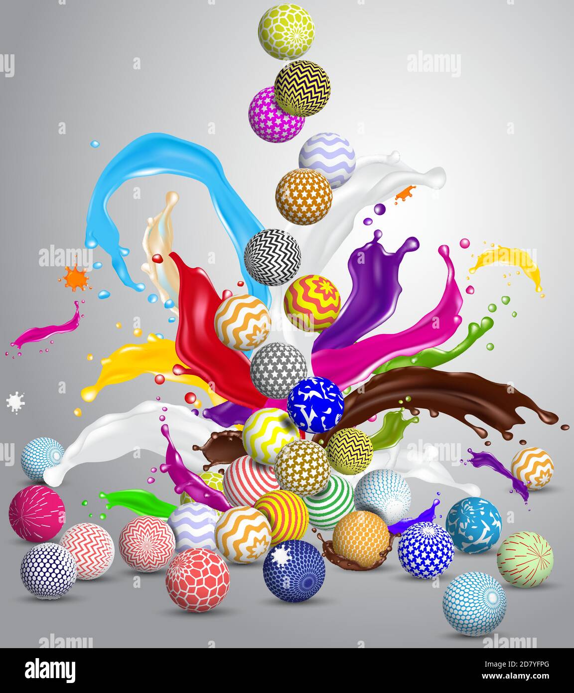 Balloon contrast Stock Vector Images - Alamy