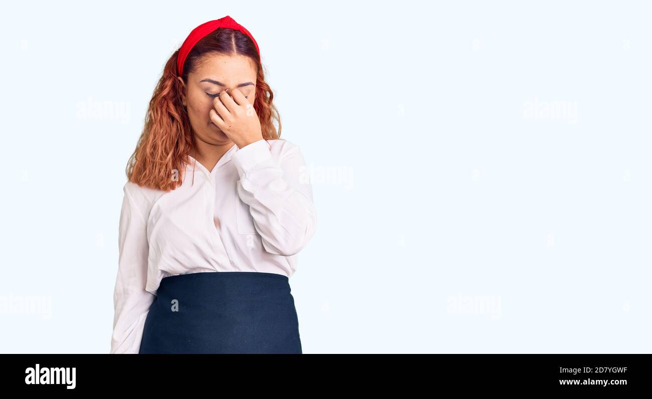 Waitress tired hi-res stock photography and images - Alamy