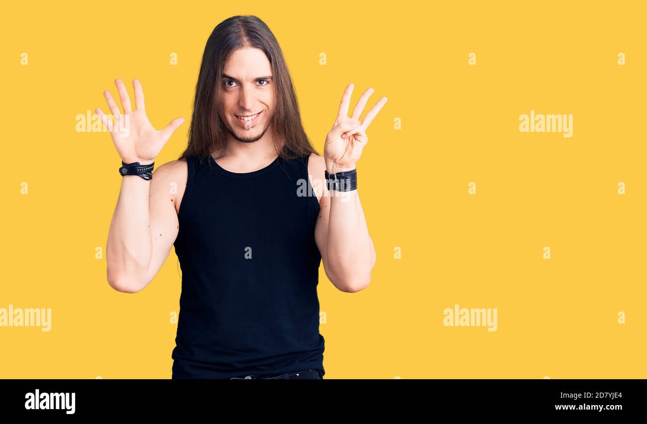 Goth pointing up hi-res stock photography and images - Alamy