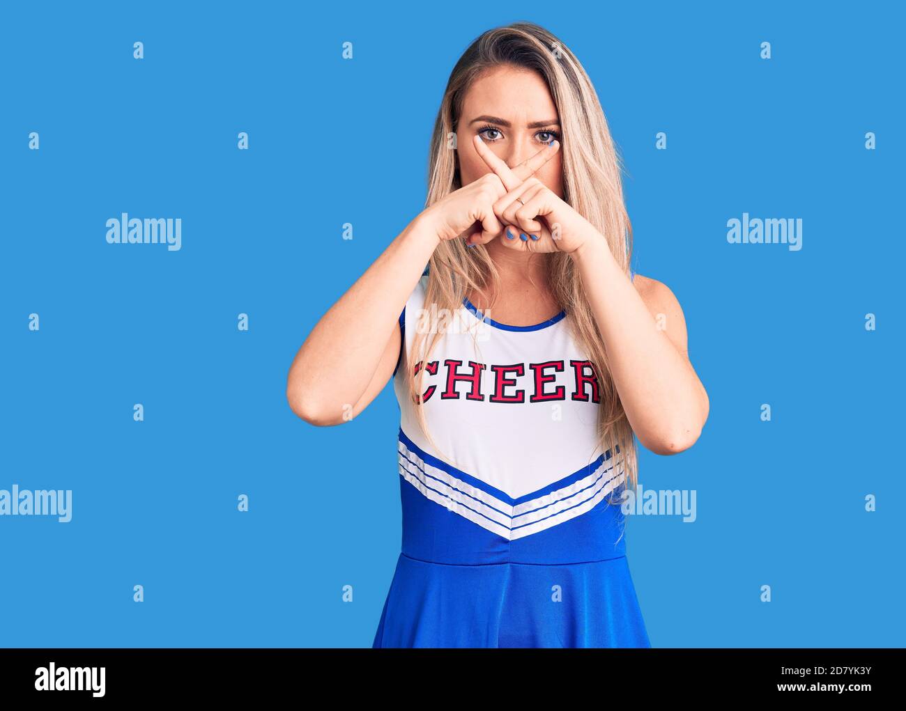 Blonde Cheerleader High Resolution Stock Photography and Images - Alamy