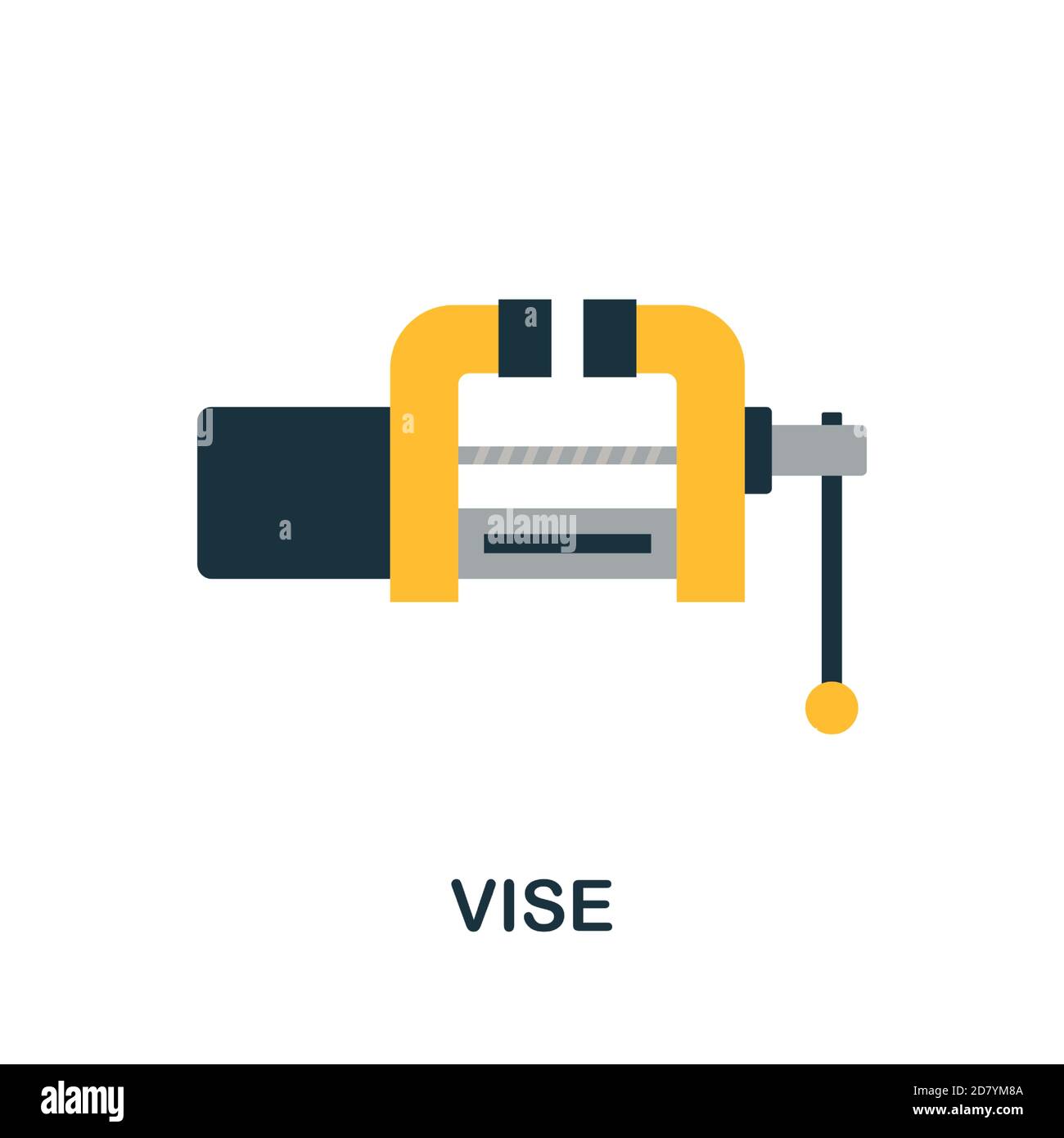 Vector vise icon Stock Vector Images - Alamy
